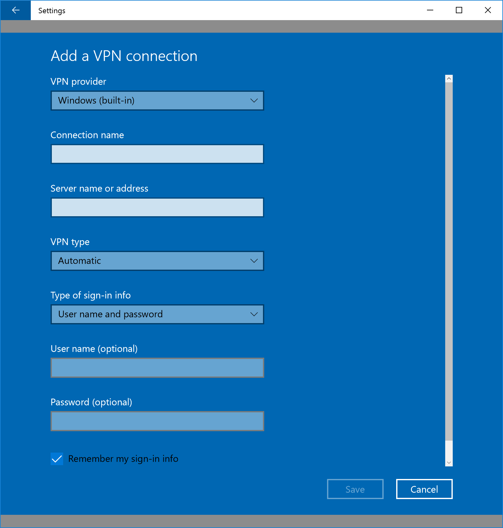 How to setup VPN connection in Windows 10 – evo's smarter life