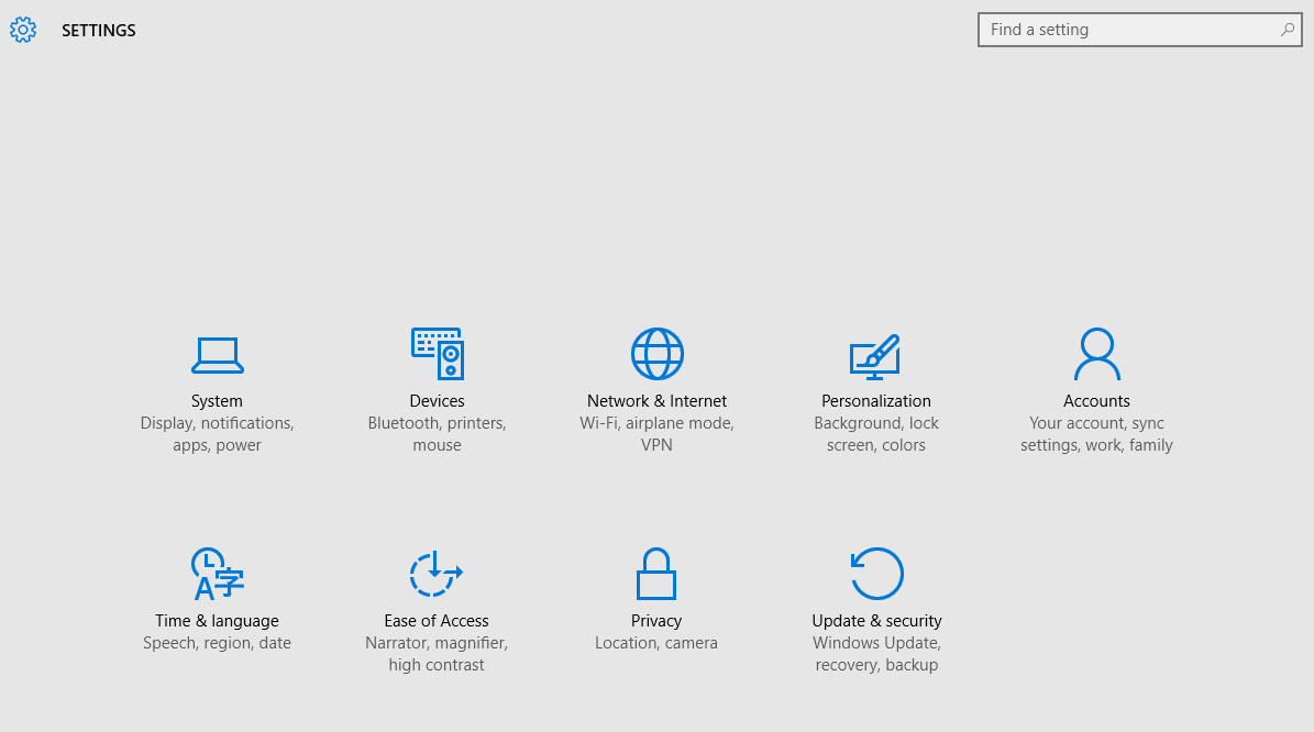 Where to find control panel in Windows 10? - evo's smarter life