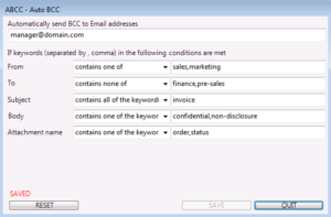How to automatically bcc yourself in Outlook 365/2021/2019/2016? - evo ...
